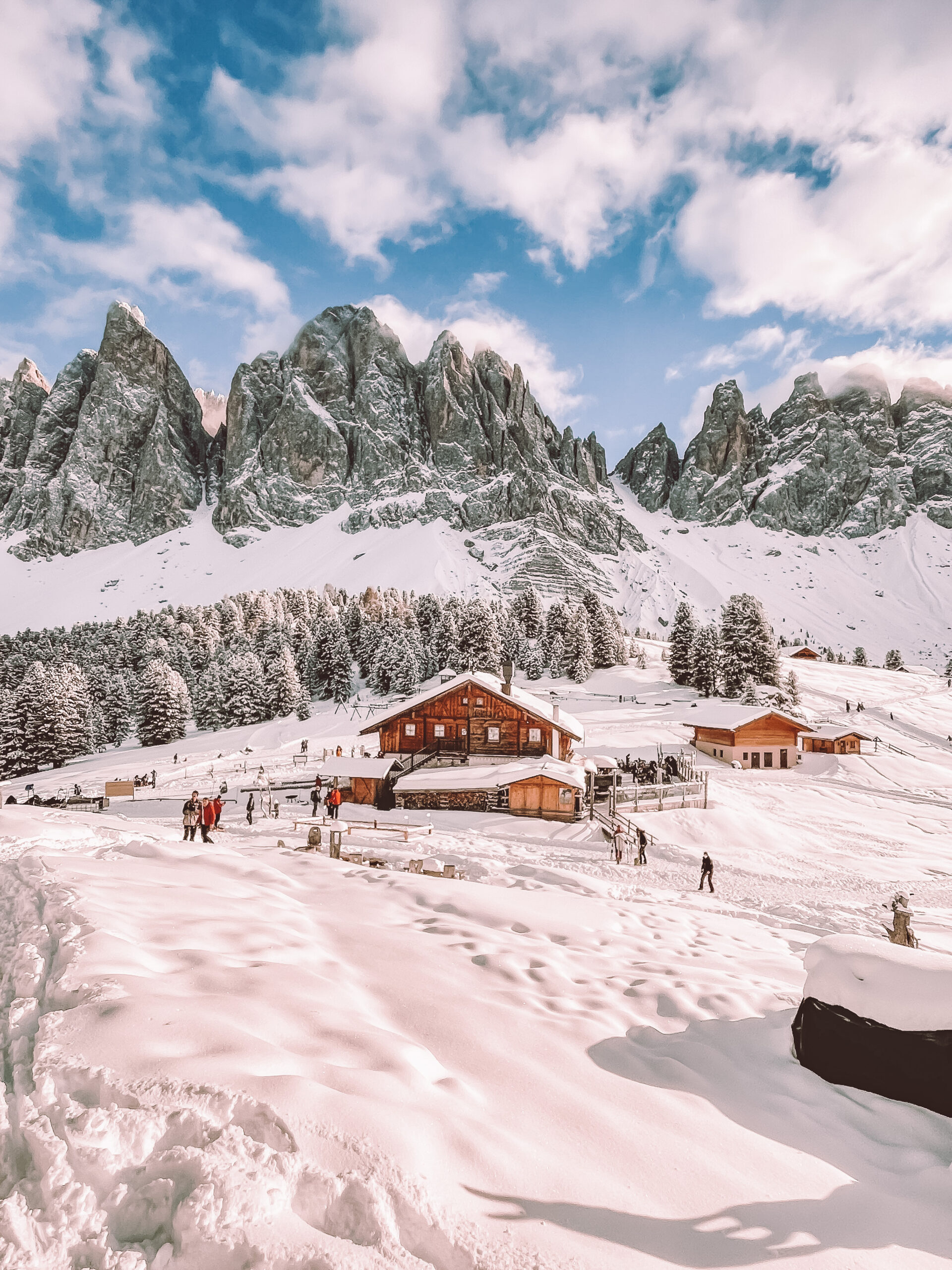 Passeggiata invernale al Rifugio delle Odle - laprofconlavaligia