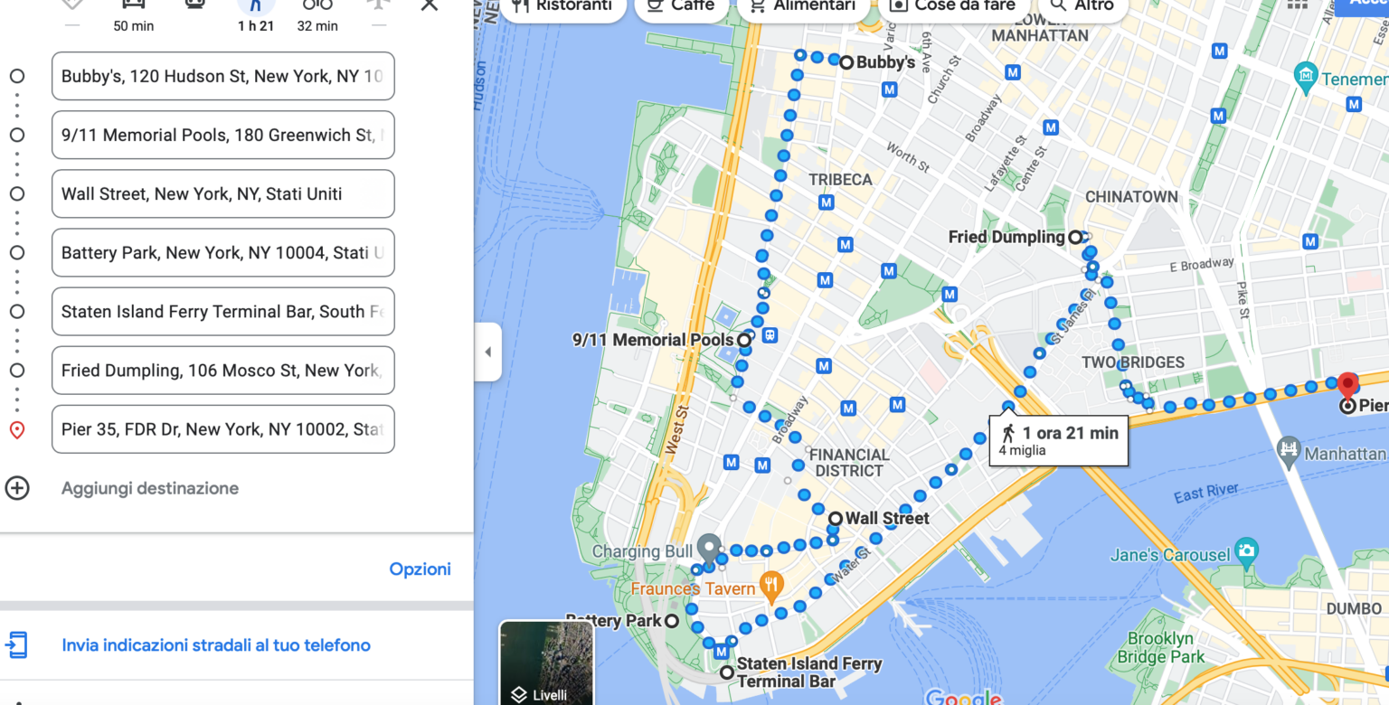 New York a piedi, itinerario per quartieri con mappe - laprofconlavaligia